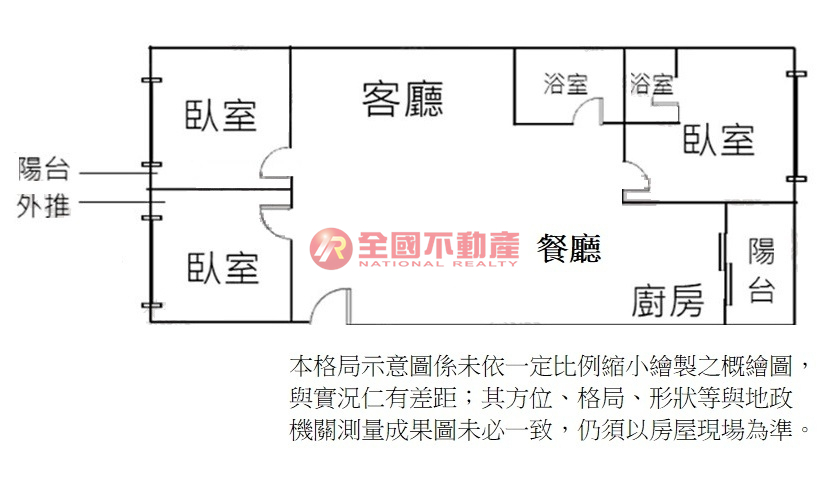 全國不動產買好屋-A61 捷運戶戶有窗大陽台鬧中取靜全新整理